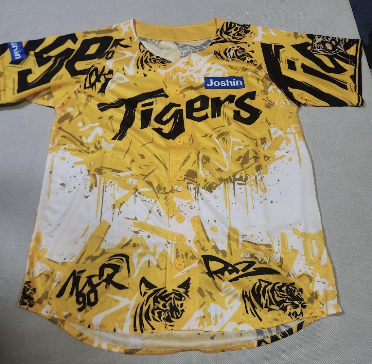 【未使用】【2枚セット】新品 ウル虎の夏2025 阪神タイガース オリジナルジャージ ユニフォーム Joshin 2025 ウル虎の夏 Tシャツ ジョーシンの落札情報詳細 - Yahoo ...
