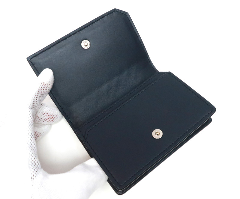 【未使用】未使用 ボッテガヴェネタ イントレチャート ピッコロ ビジネスカードケース 名刺入れ ref.605720 現行モデル ...