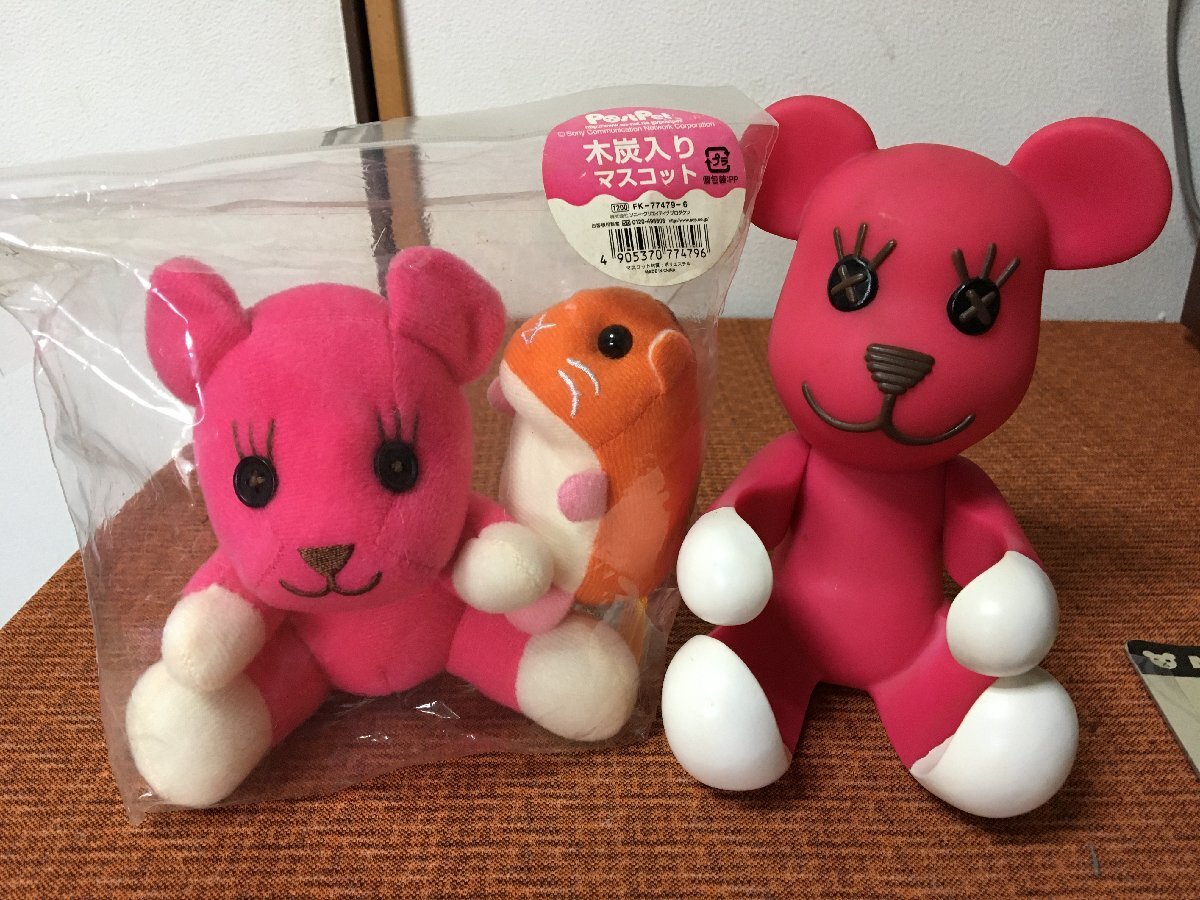 【未使用】【500円配達～】SONY PostPet ポストペット まとめて モモちゃん H17㎝ フィギア 未開封品 人形 ぬいぐるみ ...