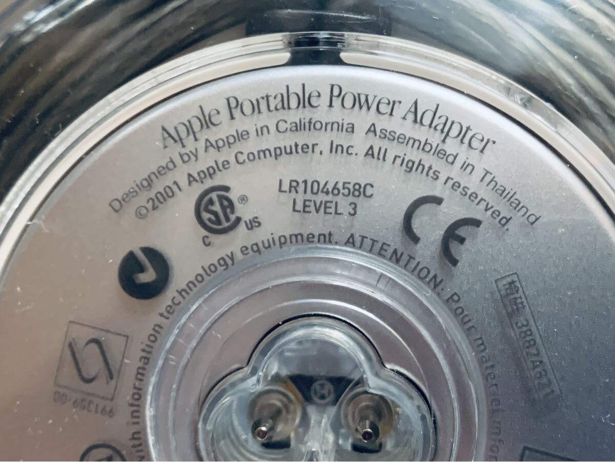 【やや傷や汚れあり】美品 PowerBook G4 45W ACアダプタ M8482 Portable Power Adapterの落札情報 ...