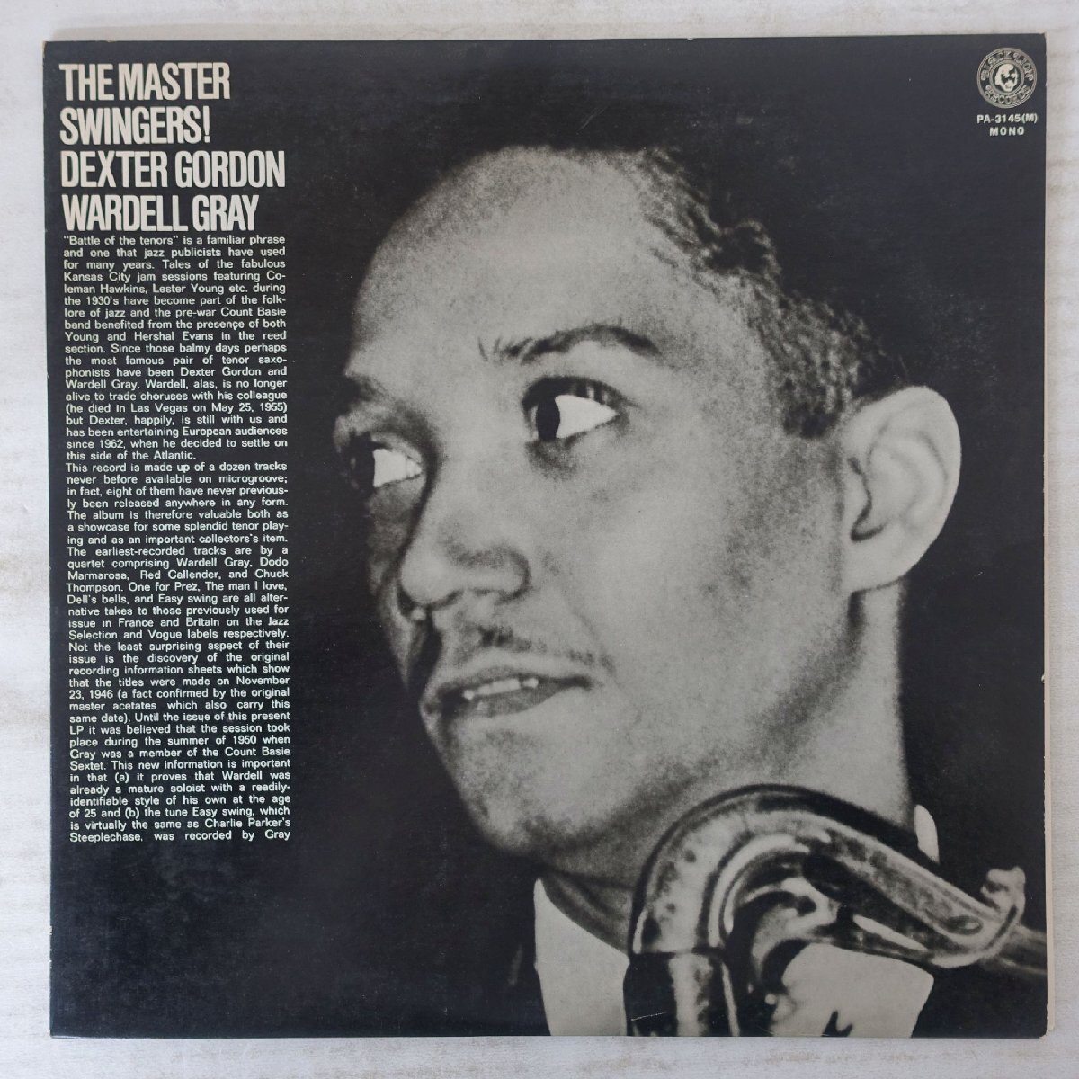 【やや傷や汚れあり】10088570;【国内盤/BLACK LION】Dexter Gordon, Wardell Gray / The ...