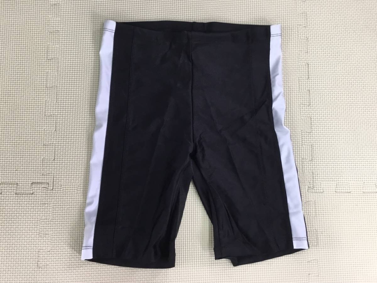 【未使用】新品 スクール水着【U3002】L メンズ 黒×白 スイムウエア スイミング 水泳 プール 小学校 中学校 高校 の落札情報詳細 ...