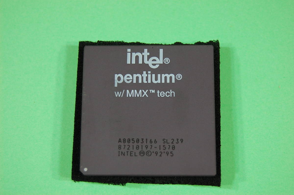NEC PC9821V166 等 CPU Pentium MMX 166MHz 現状渡し ジャンク扱いにて 0197-1570 の落札情報詳細 ...