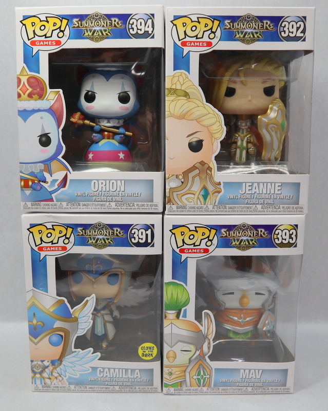 【Fanko/ファンコ】Fanko/Pop!/サマナーズウォー/カミラ/ジャンヌ/マーブ/オリオン/美品/中古/mt0506の落札情報詳細 ...