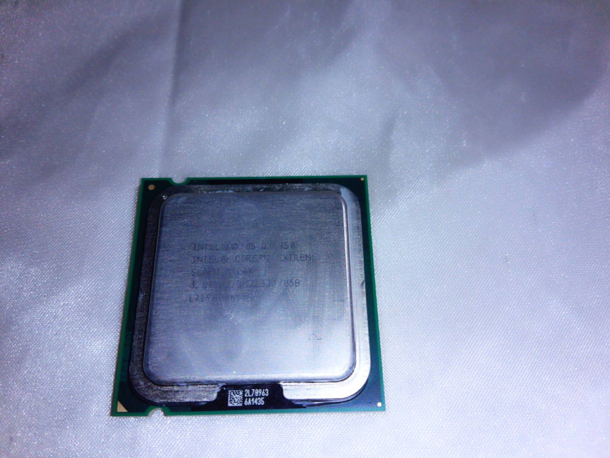 ★Core 2 Extreme QX6850 LGA775 CPU即決！(C91122)の落札情報詳細 - ヤフオク落札価格検索 オークフリー