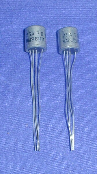 【新品】短波～FM帯高周波用ゲルマニウムトランジスタ 松下 2SA70 2本セットの落札情報詳細 - Yahoo!オークション落札価格検索 ...