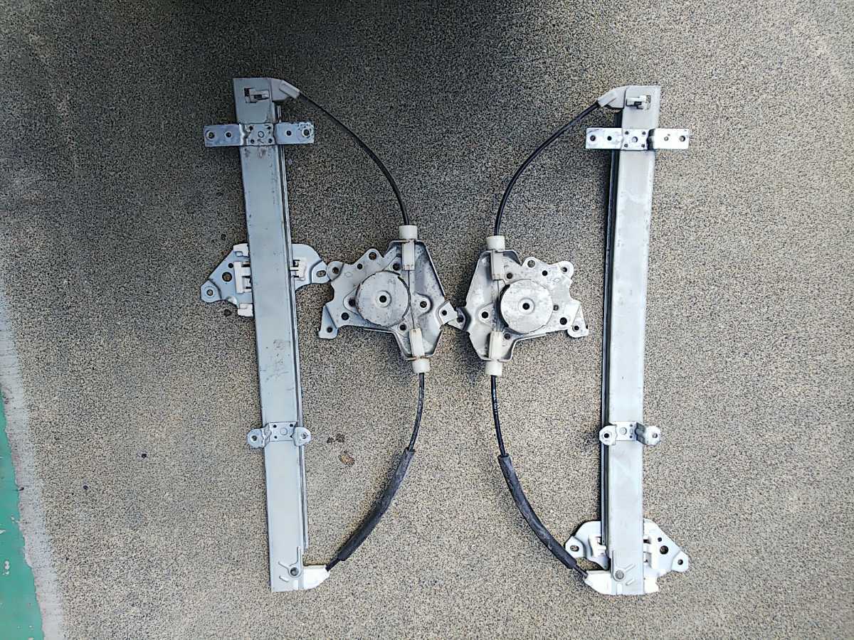 D22 ダットサンピックアップ ダットラ キングキャブ パワーウィンドウ用レギュレーター 運転席、助手席用の落札情報詳細 - Yahoo!オークション落札価格検索 オークフリー