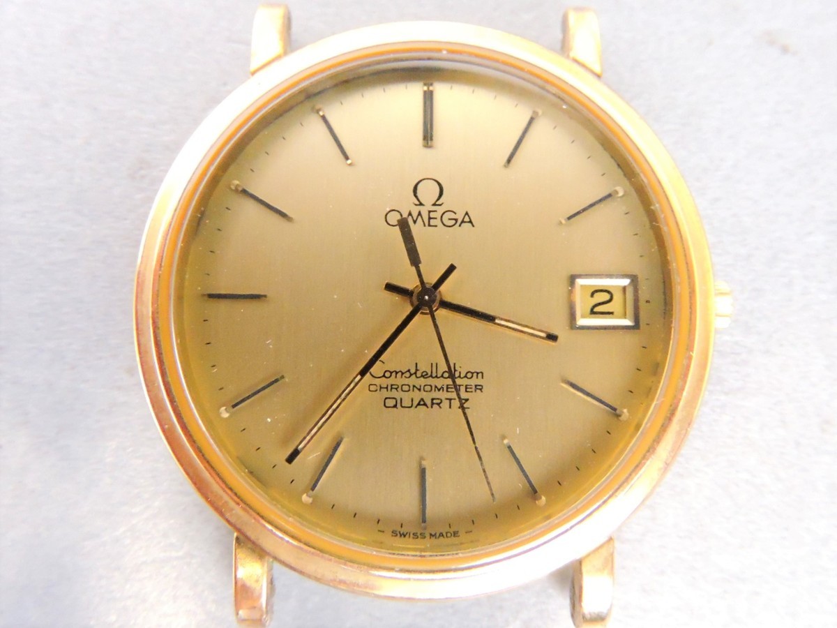OMEGA オメガ CONSTELLATION コンステレーション クロノメーター 198.0126 クオーツ Cal.1333 メンズ腕時計 ...