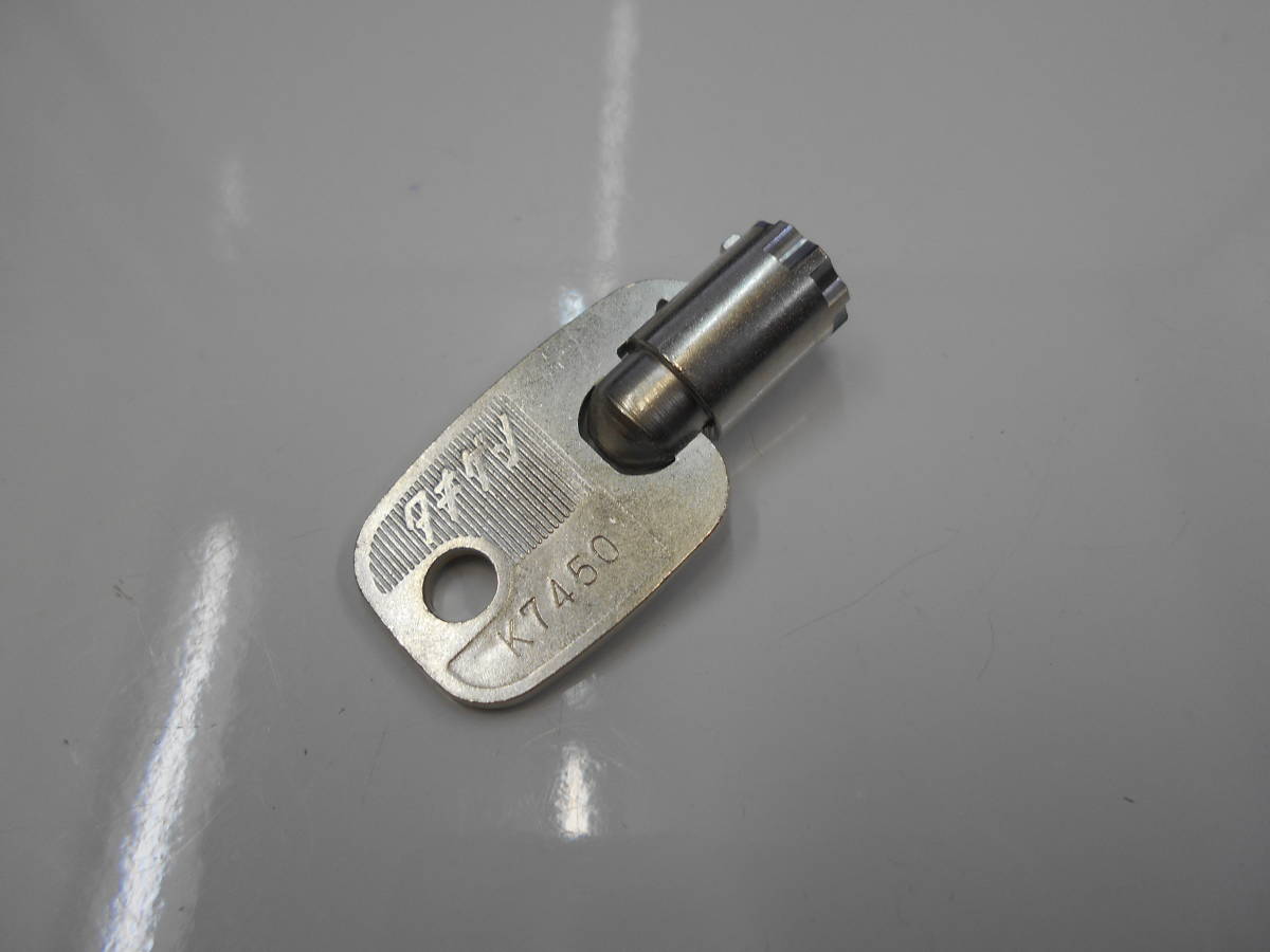 【新品】K7450 タキゲン キー K7450 八万 エースキー 管キー TAKIGEN K7450 KEY 1本の落札情報詳細 ...