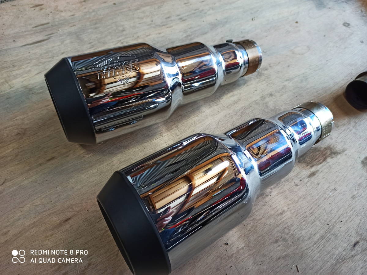 【美品です！】バンス＆ハインズ ハイアウトプット グレネード 2-INTO-2 クローム/ブラック ソフテイルの落札情報詳細 - ヤフオク落札価格検索 オークフリー