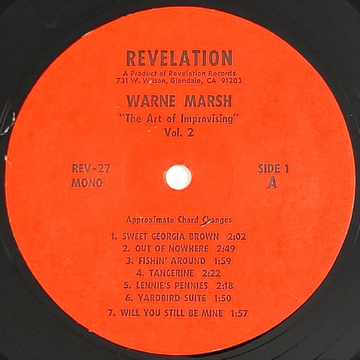 Warne Marsh '50s④：The Art Of Improvising Vol.2 輸入盤LP（ゆうパック発送） の落札情報詳細 ...