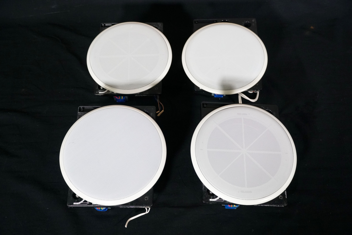 AR1992 展示室 スピーカー4個セット MASSIVE OE-233M 天井埋込式 W230 H80 D230の落札情報詳細 ...