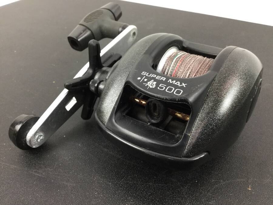 SZM スーパーマックス 小船500 両軸リール＊ジャンク品の落札情報詳細 - Yahoo!オークション落札価格検索 オークフリー