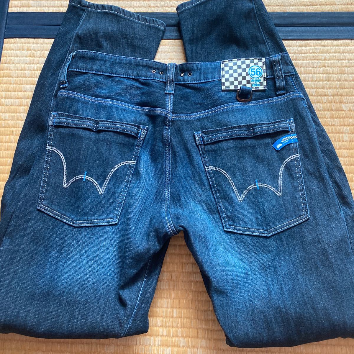 56design×EDWIN 56デザイン エドウィン ライダースジーンズ ストレッチ デニムパンツ サイズL 3D 立体裁断 バイクウェア 056M08の落札情報詳細 - Yahoo ...