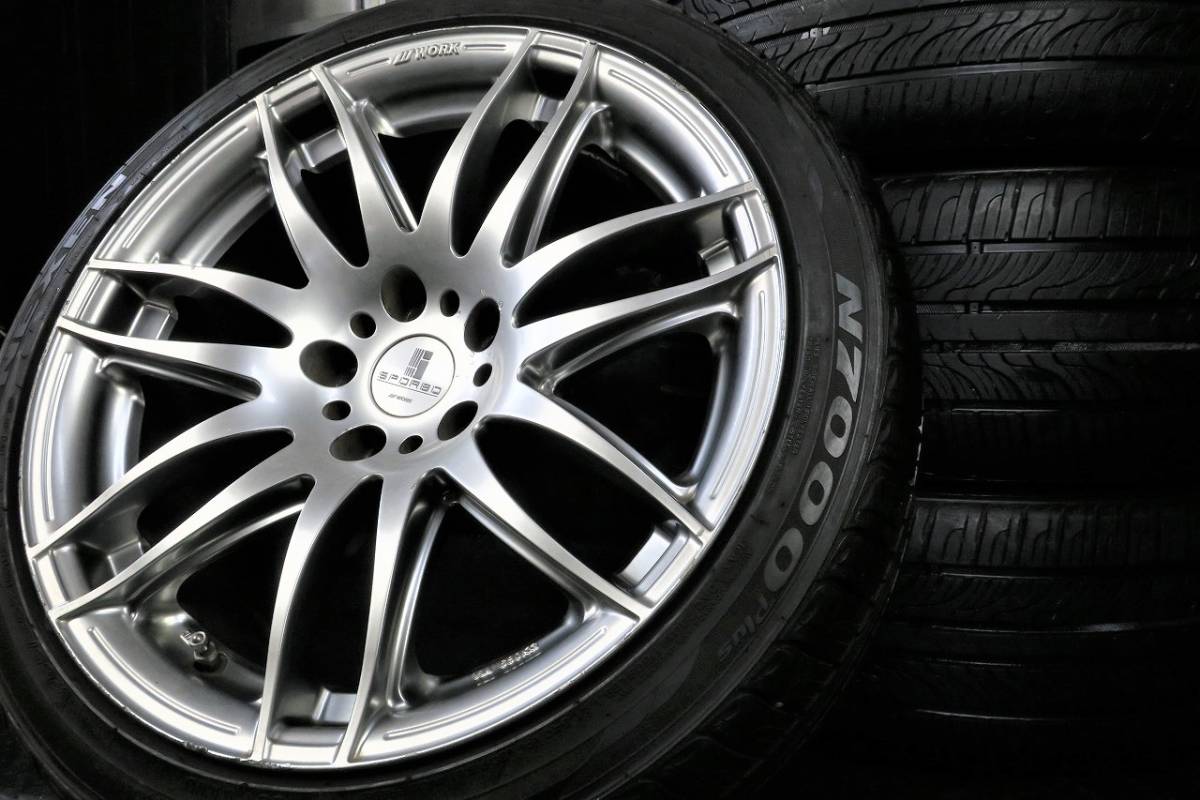 WORK SPORBO DURATA(スポルボ デュラータ) 18×8.5J/9.5J ET+38通し 山あり 235/40 265 ...