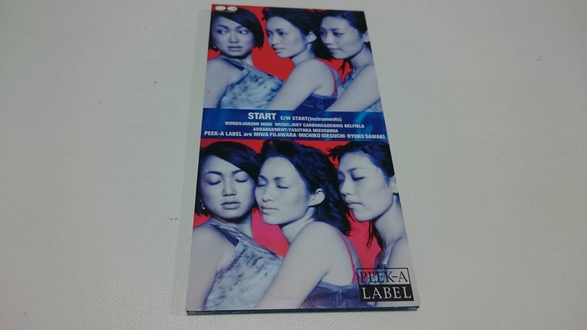 2355 『8cm cd シングル』 PEEK-A LABEL /STARTの落札情報詳細 - Yahoo!オークション落札価格検索 オークフリー