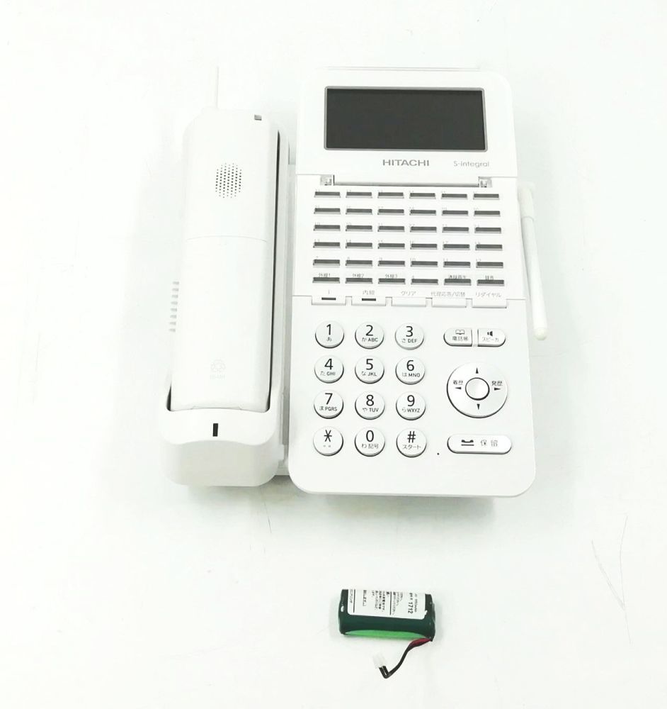 日立 HITACHI ET36SiDHCL ET-36Si-DHCL 36ボタンデジタルハンドルコードレス電話機 動作確認済み 即日発送 一週間返品保証【H20102629】の落札情報詳細 ...