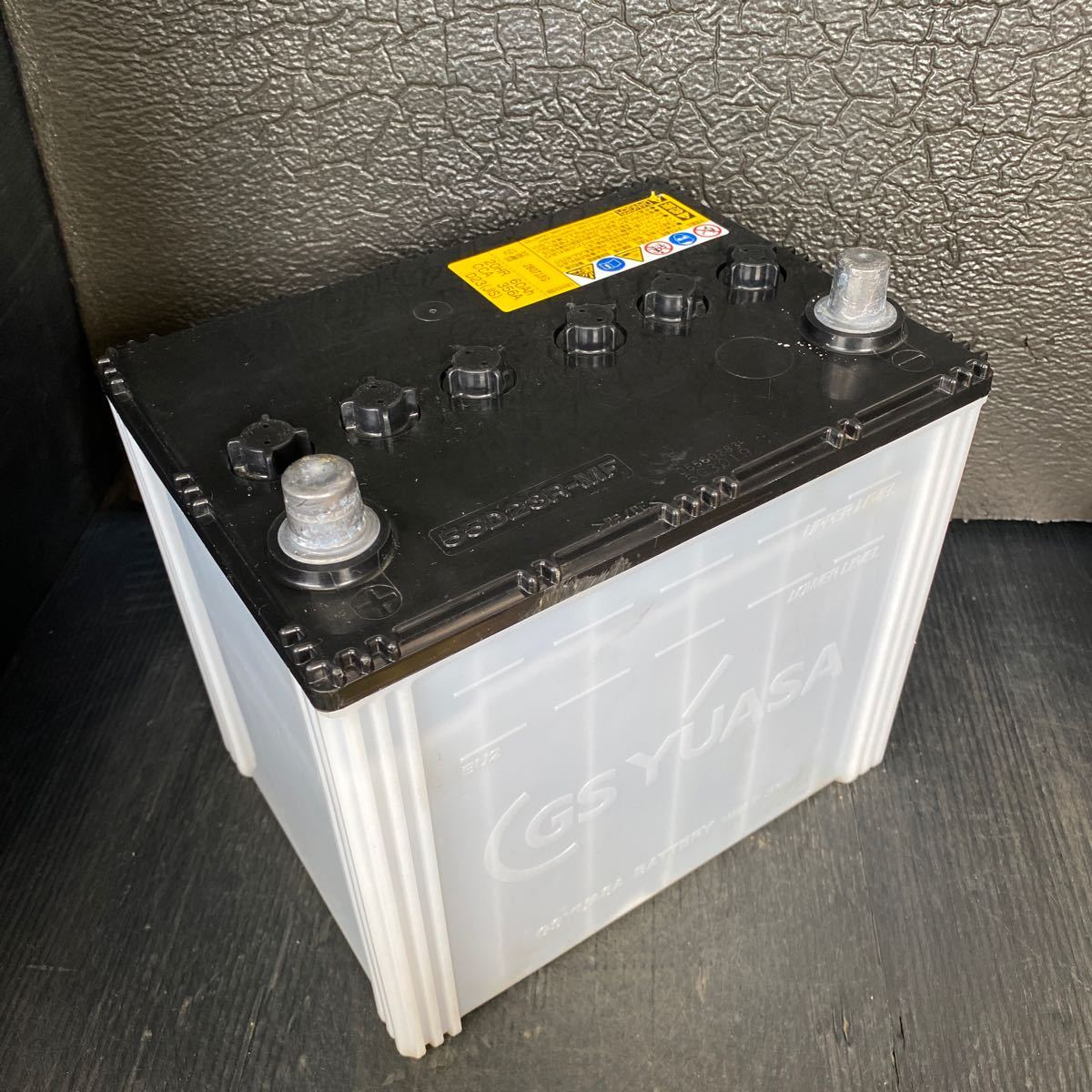 55D23R-MF GS YUASA メンテナンスフリー 中古バッテリー ジーエスユアサ カーバッテリーの落札情報詳細 - Yahoo ...