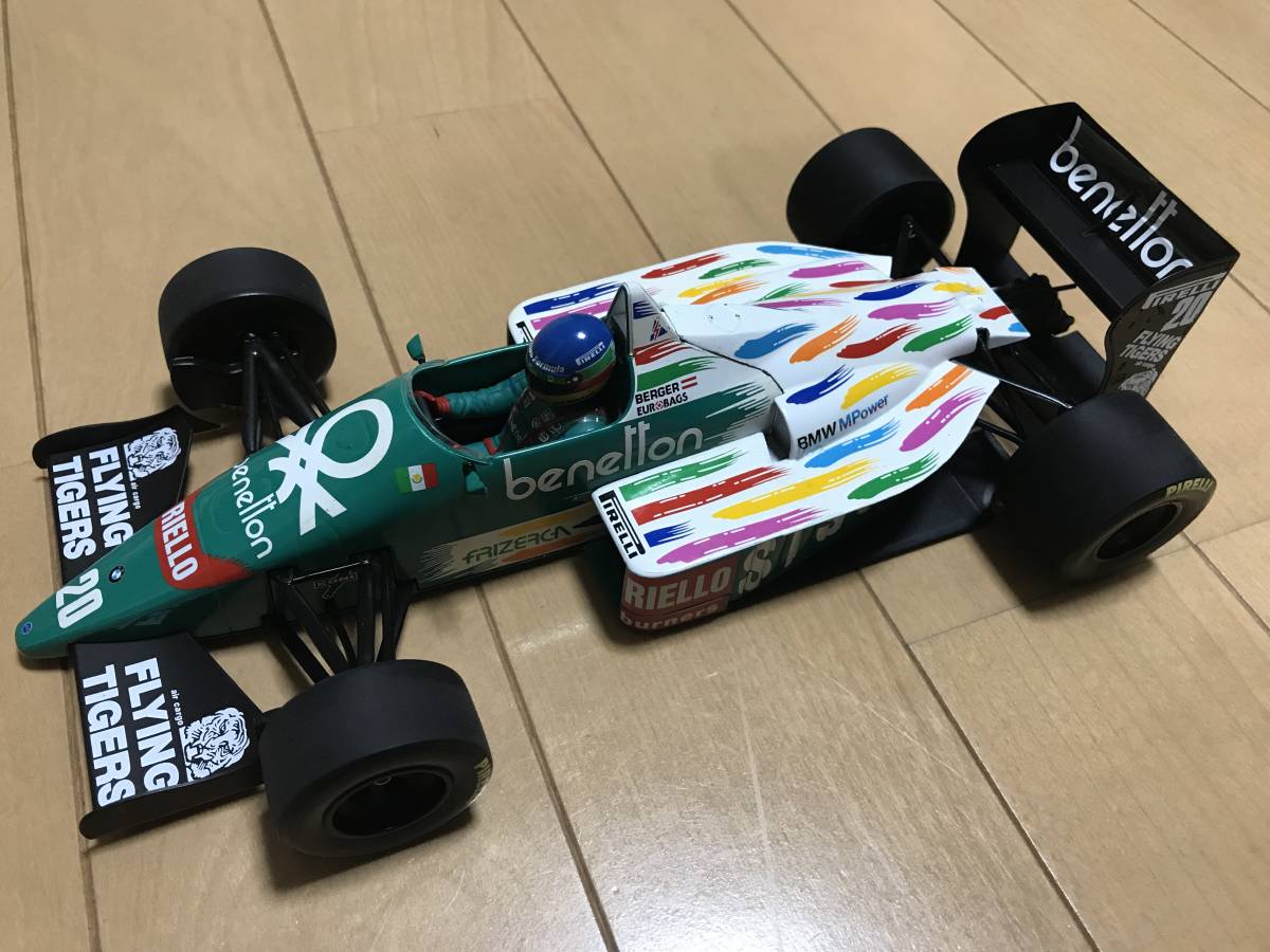 MINICHAMPS(1/18)F1 BENETTON BMW B186 #20 G.BERGER ベネトンBMW B186 1986年 ゲルハルトベルガーの落札情報詳細 - ヤフオク落札価格 ...