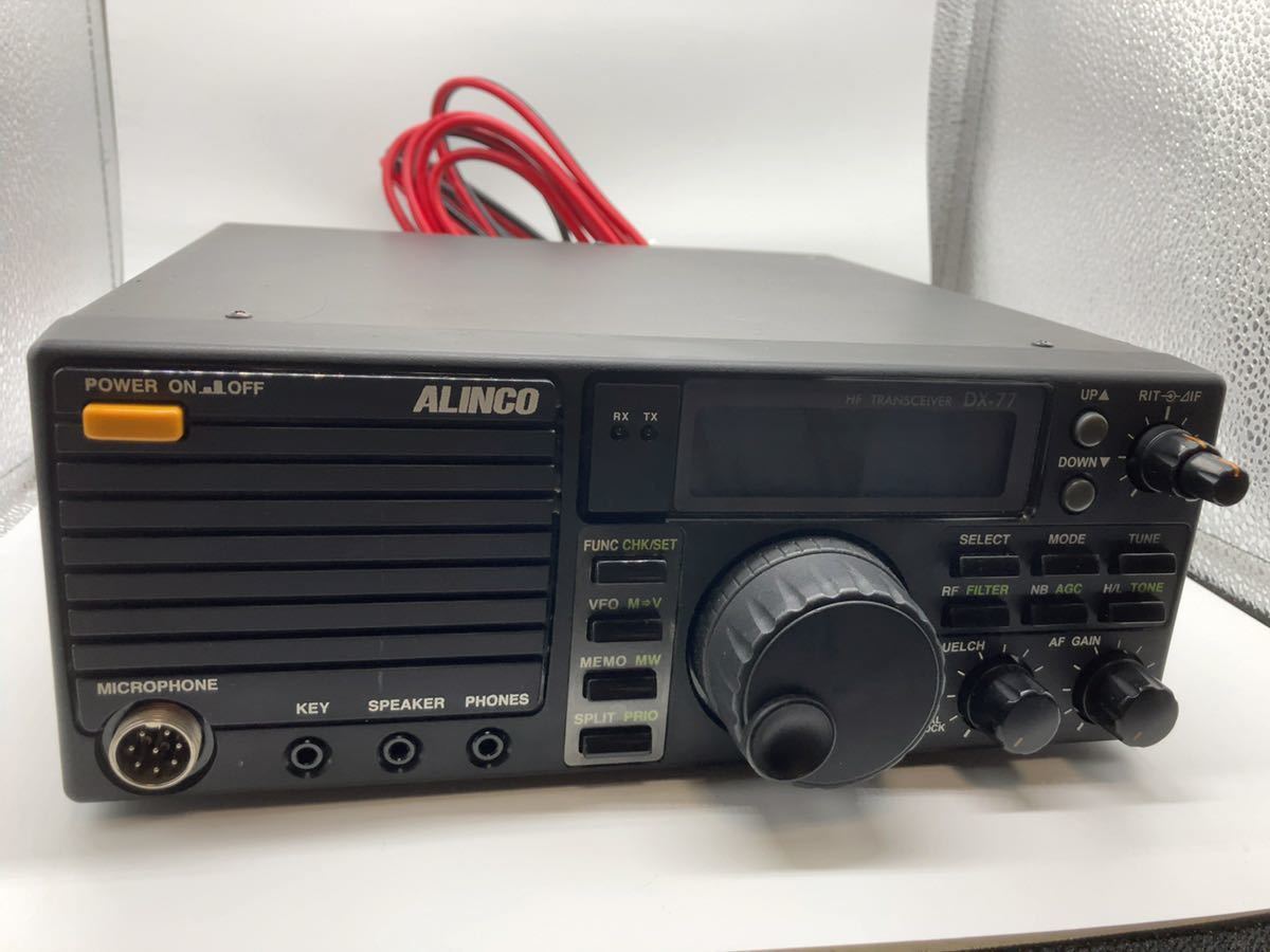 ALINCO DX-77J HFオールモード トランシーバー ICB RJ SR NTS CB NASA DX-SR8 市民ラジオの落札情報詳細 - Yahoo!オークション落札価格検索 オークフリー