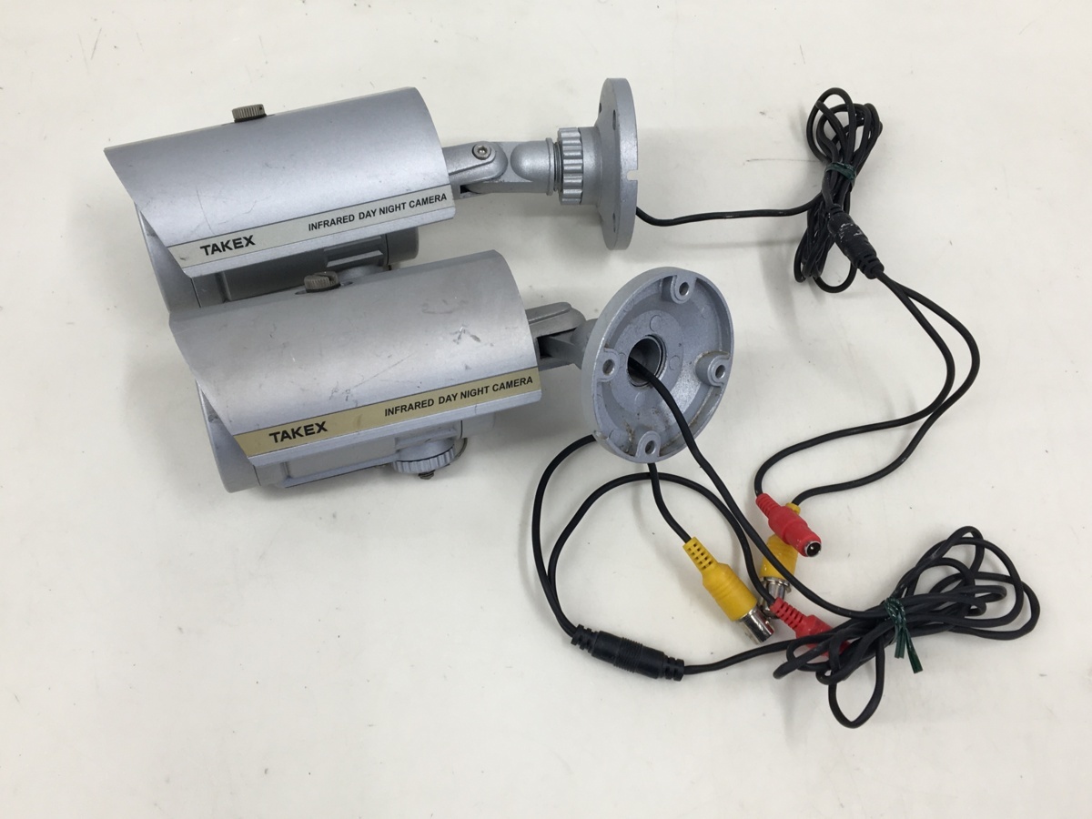 TAKEX ON-740HVF-IR 赤外線デイナイトカメラ 2台 ON-635HB-IR JUST SP-35C-PTC CCDカメラ 防犯 監視 カメラ 4台セット の落札情報詳細 ...