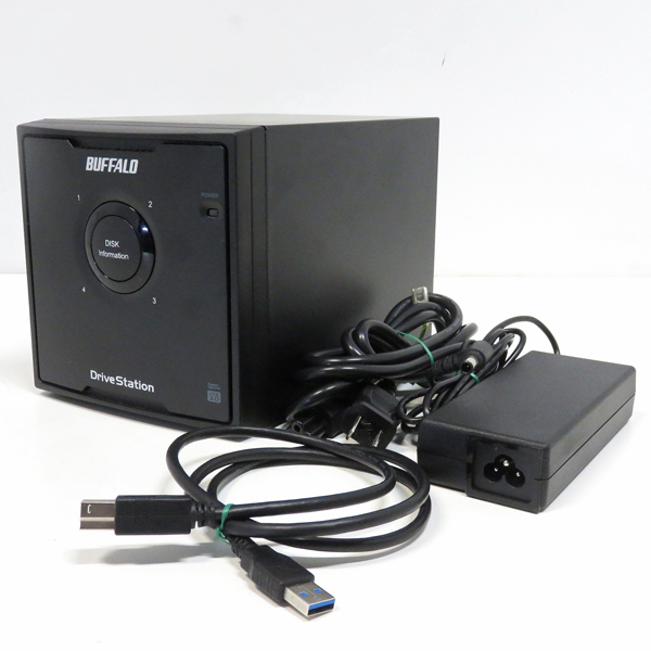 【現状品】WD Red 4TB x 4本搭載 バッファロー/Buffalo DriveStation HD-QH16TU3/R5 USB3.0接続対応 RAIDストレージ の落札情報詳細 ...