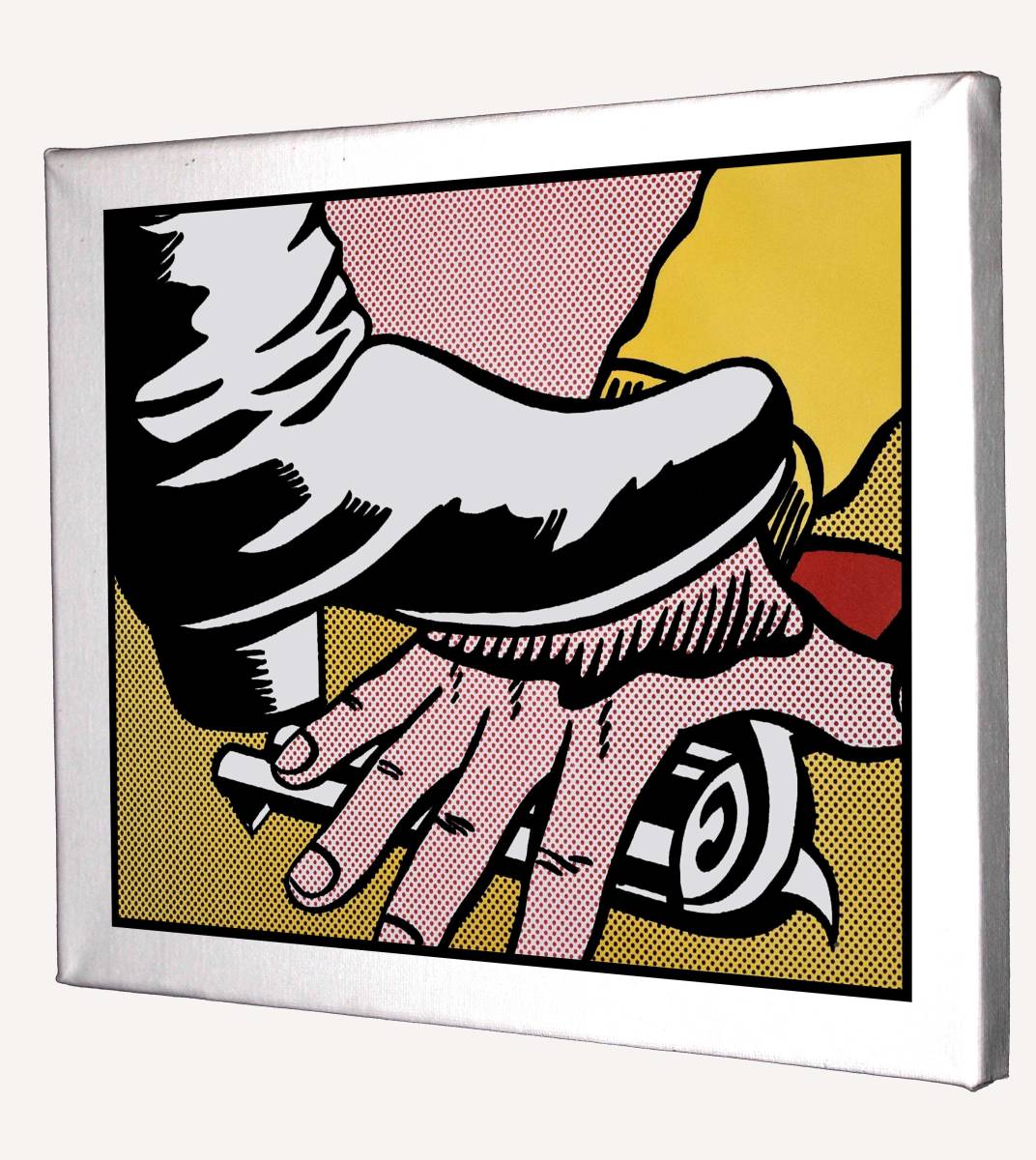 【未使用】CRL02-ロイ・リキテンスタイン Roy Lichtenstein ポップアート 画家 漫画 キャンバスアート canvas ...
