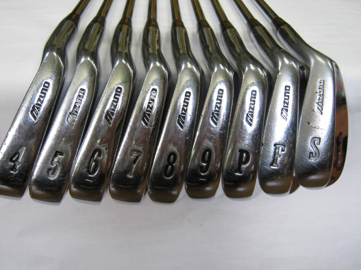 Y中古ミズノ TP－X アイアン 4～9・P・A・S 9本セット DYNA FLEX FLOW スチールシャフトの落札情報詳細 - Yahoo!オークション落札価格検索 オークフリー