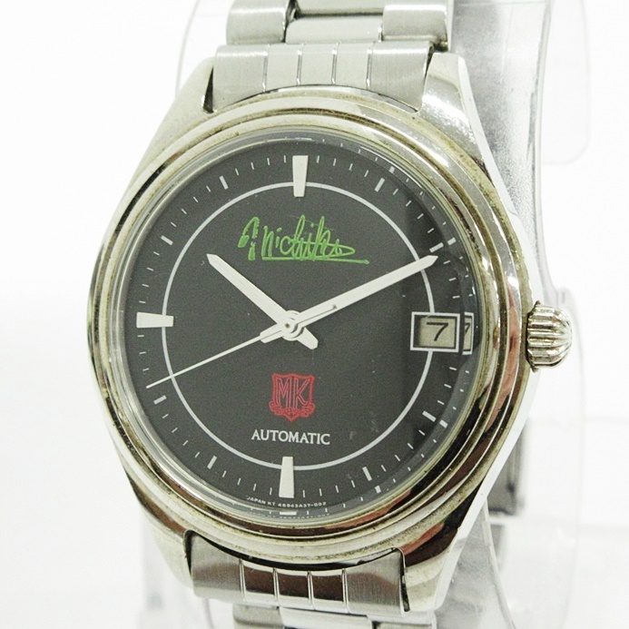 01 06-401693-27 [Y] MICHIKO LONDON KOSHINO ミチコロンドン 4693A3-70 CA デイト オートマチック 自動巻き メンズ 腕時計 名06の落札 ...
