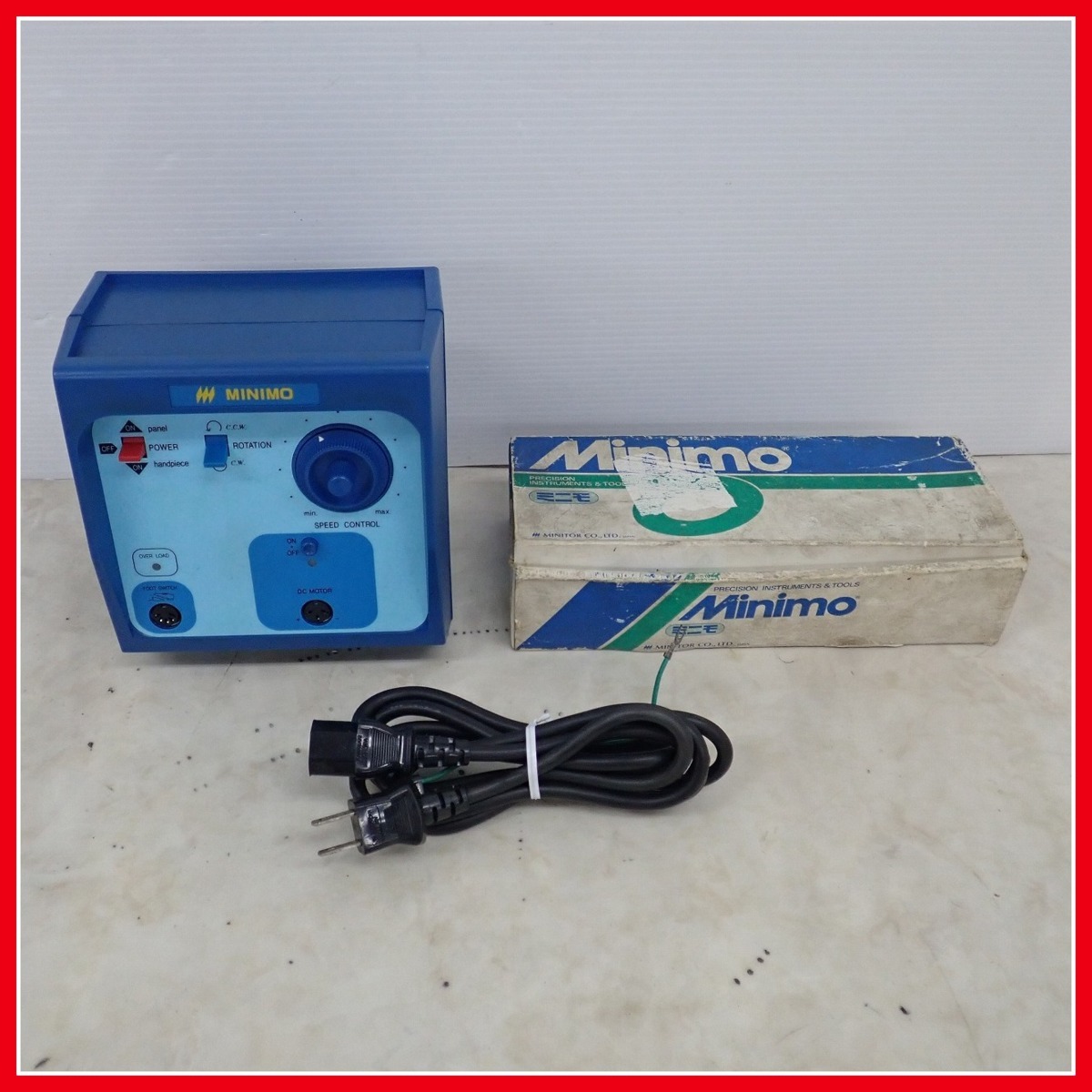 ★MINITOR パワーパック MINIMO C710 ミニモ リューター ミニター ジャンク【20の落札情報詳細 - Yahoo ...