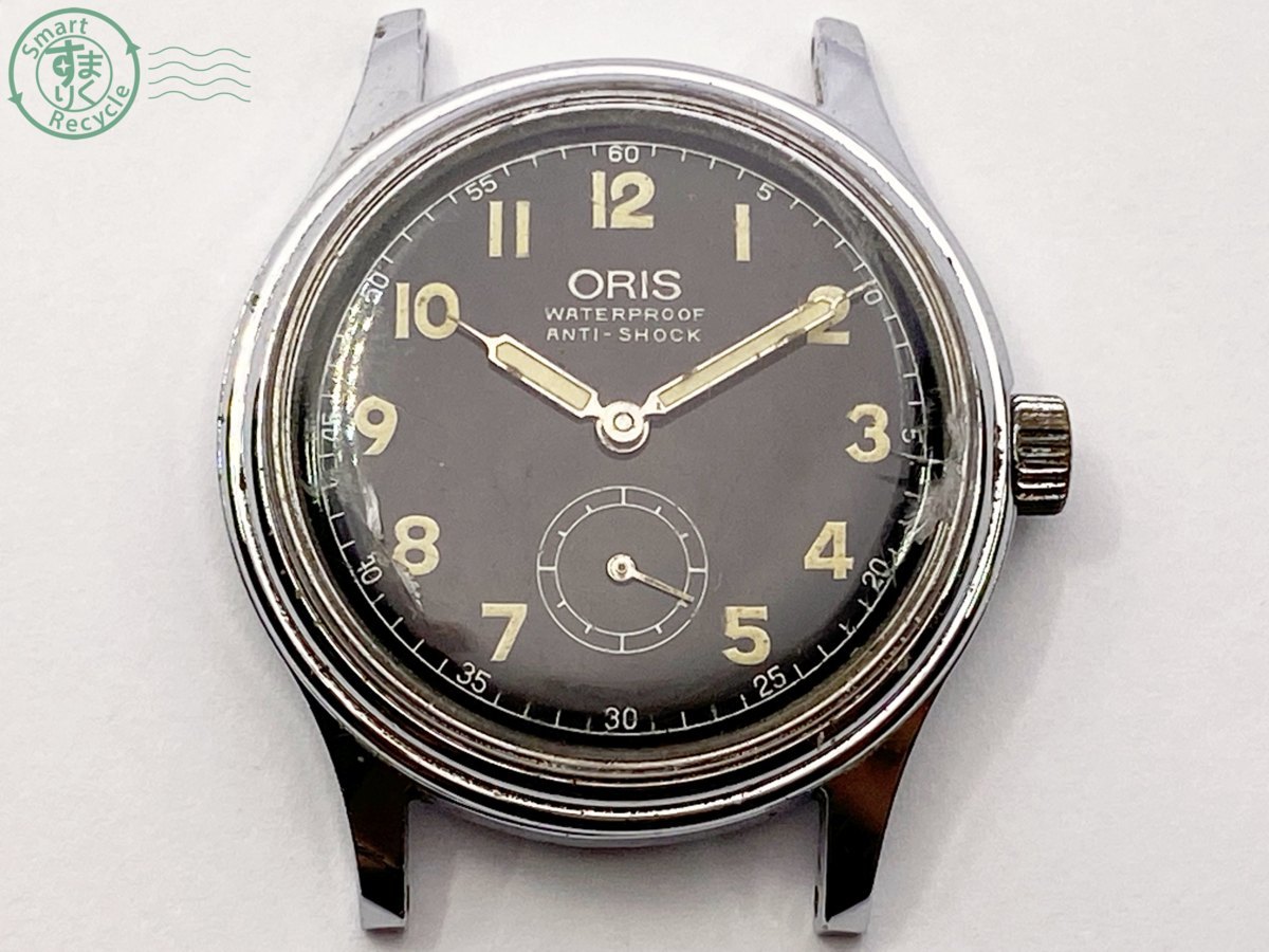 N10720 ORIS(オリス)スモセコ ANTI-SHOCK 文字盤ブラック 7249 手巻き式 腕時計 本体のみの落札情報詳細 ...