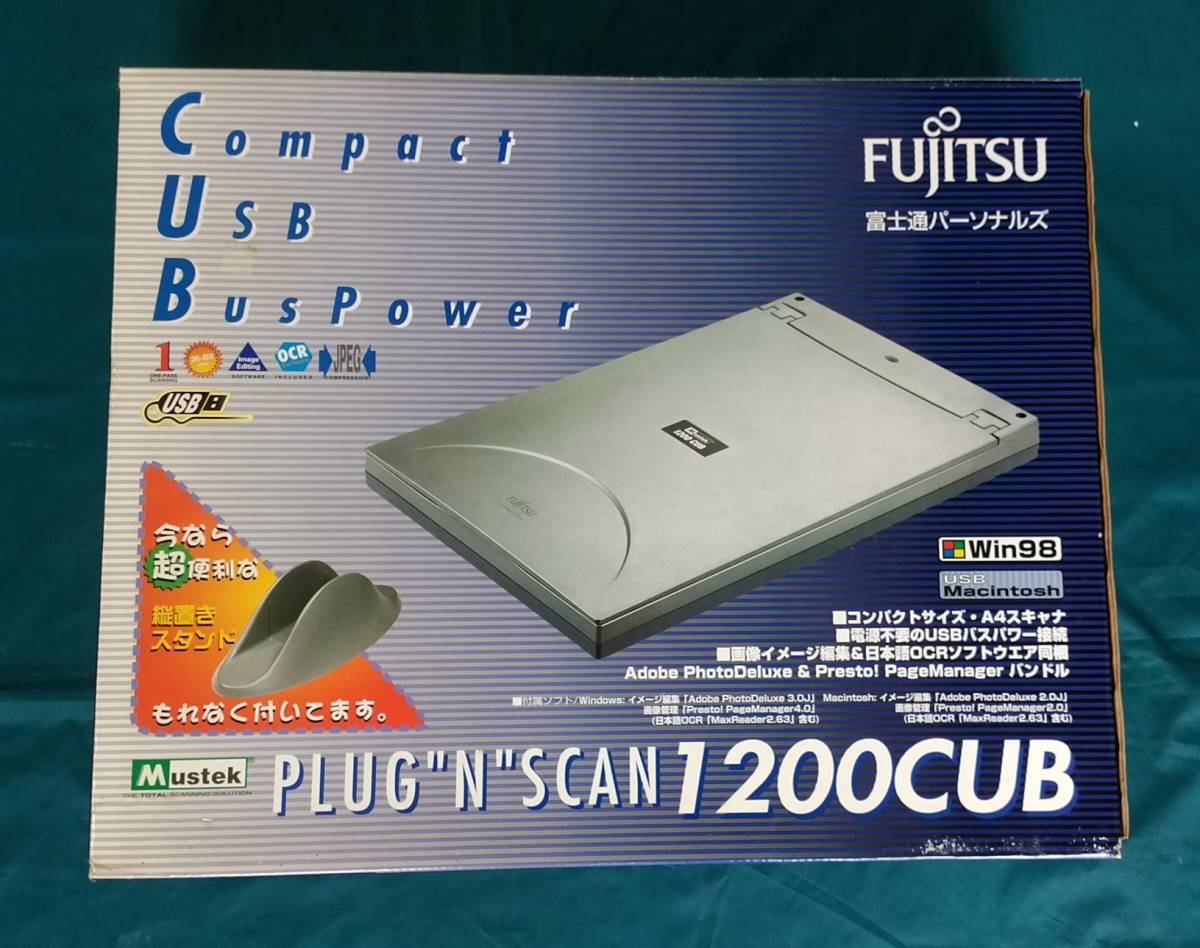 【未使用に近い】富士通 Mustec 1200CUB A4 フラットベッドスキャナの落札情報詳細 - Yahoo!オークション落札価格検索 ...