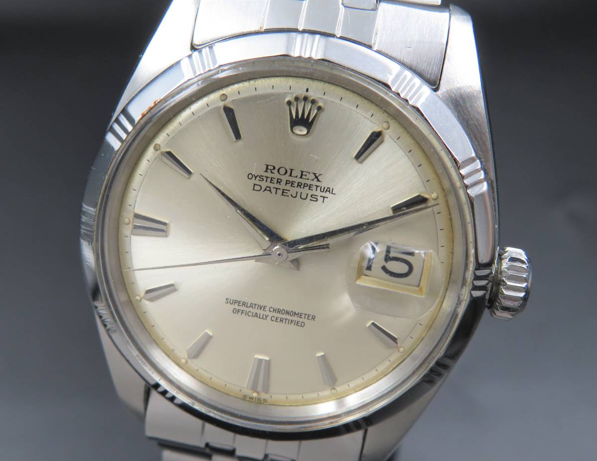 1円スタート ROLEX ロレックス メンズ デイトジャスト ジュビリーブレス ベルト 62523H18 バックル 余りコマ フラッシュ ...