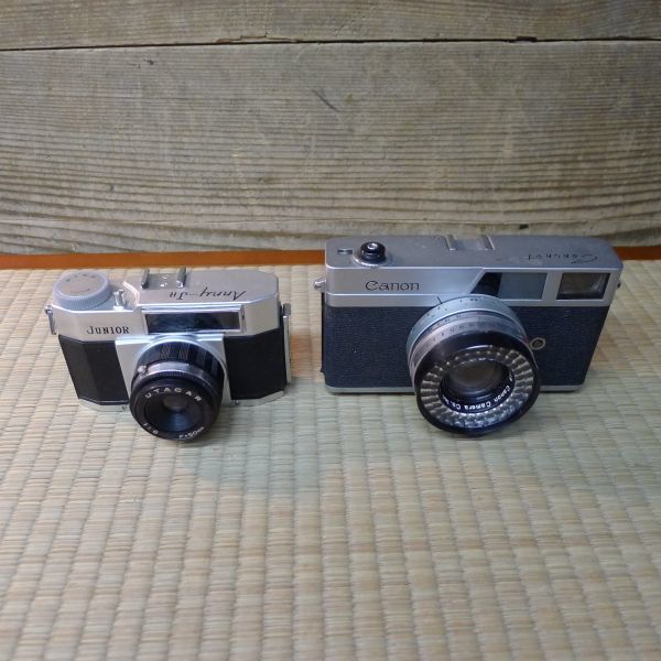 【傷や汚れあり】h246 Canon Canonet/JUNIOR Anny-JR/2台まとめて/レア物/フィルムカメラ/コンパクトカメラ/60の落札情報詳細 - Yahoo!オークション落札 ...