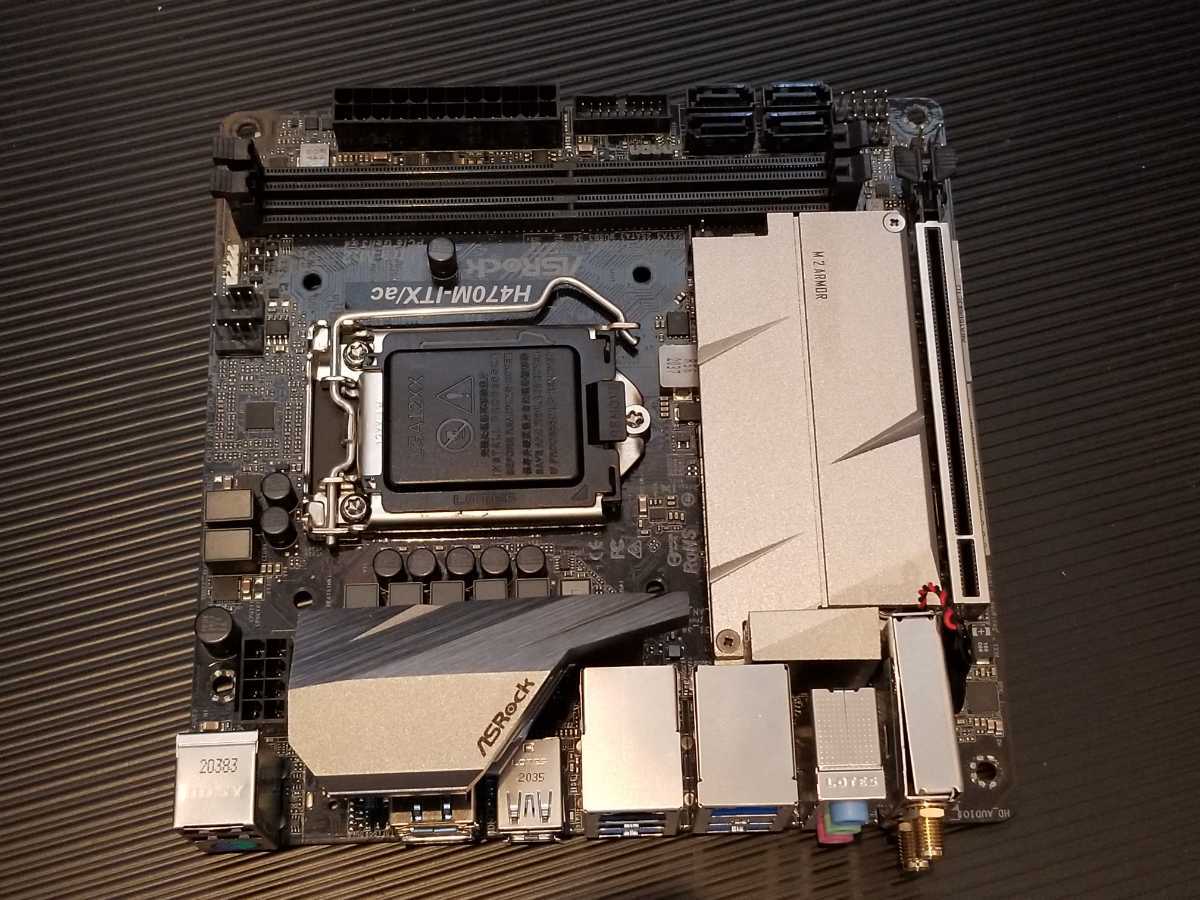 【全体的に状態が悪い】ASRock H470M-ITX/ac LGA1200 ジャンク扱い Mini-itxの落札情報詳細 - ヤフオク落札 ...