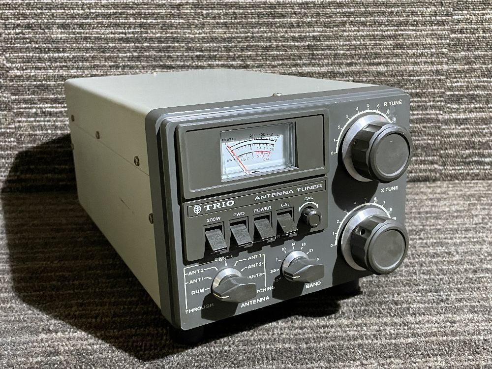 TRIO AT-230 ANTENNA TUNER 現状で の落札情報詳細| ヤフオク落札価格情報 オークフリー