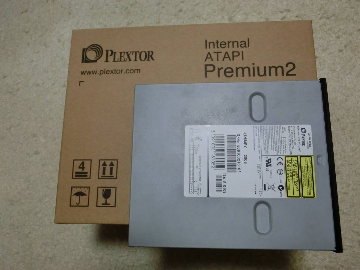 【美品】プレクスター PLEXTOR Premium2U USB2.0接続 外付 CD-R/RWドライブ の落札情報詳細| ヤフオク落札価格情報 オークフリー