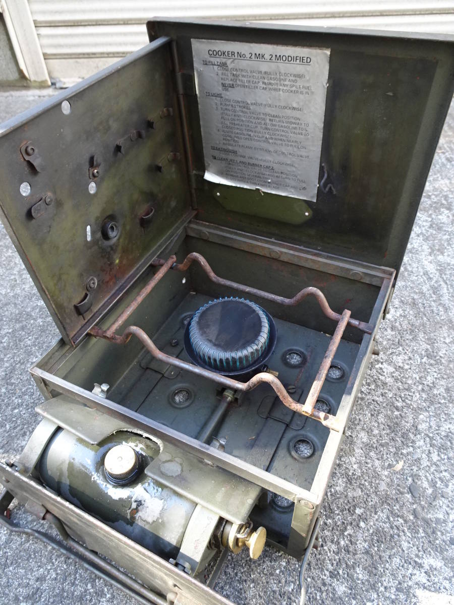 【新品】英国軍（イギリス軍）クッカーNo.12 バーナー No.12 British Army Cooker 未使用品 の落札情報詳細 ...