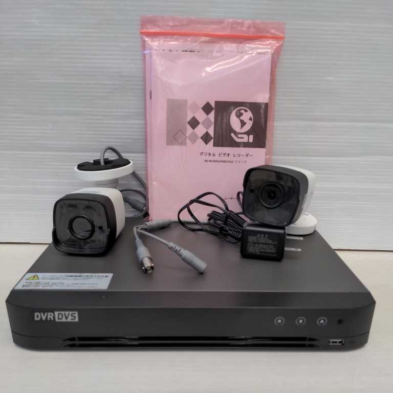 【やや傷や汚れあり】アルコム ARUCOMのRD－RV3504 HD－TVI対応 2TBHDD 4ch デジタルレコーダー 210万画素 HD-TVI屋外防雨型バレットカメラ ジャンク u21 ...