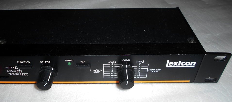 【目立った傷や汚れなし】Lexicon JAMMAN (DIGITAL DELAY / LOOPER /メモリー最大増設済み / 動作品です ...