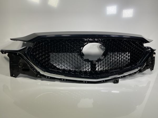 【やや傷や汚れあり】11340 KF系 CX-5 KFEP/KF2P/KF5P 純正 フロントグリル ラジエーターグリル カメラ付 KB8B ...