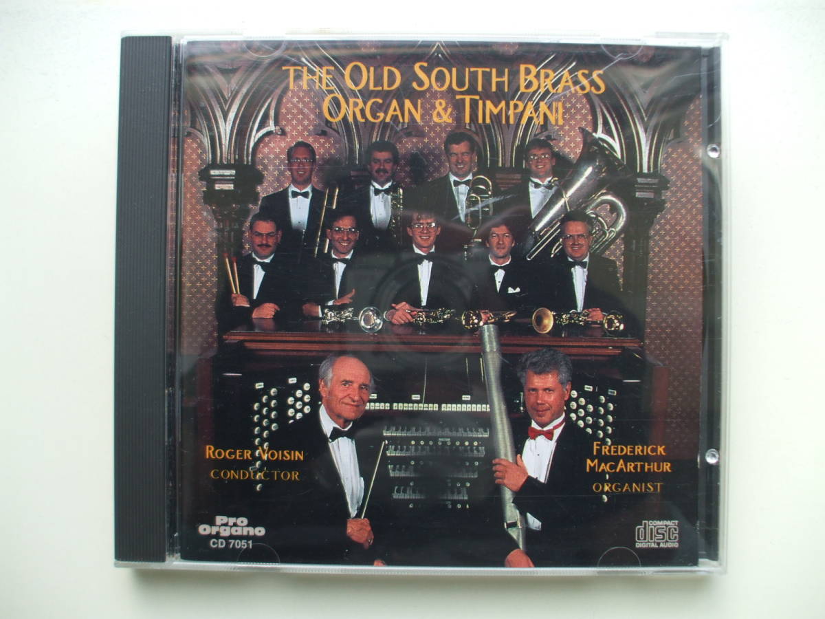 【傷や汚れあり】CD THE OLD SOUTH BRASS ORGAN＆TIMPANI Frederick MacArthur ...