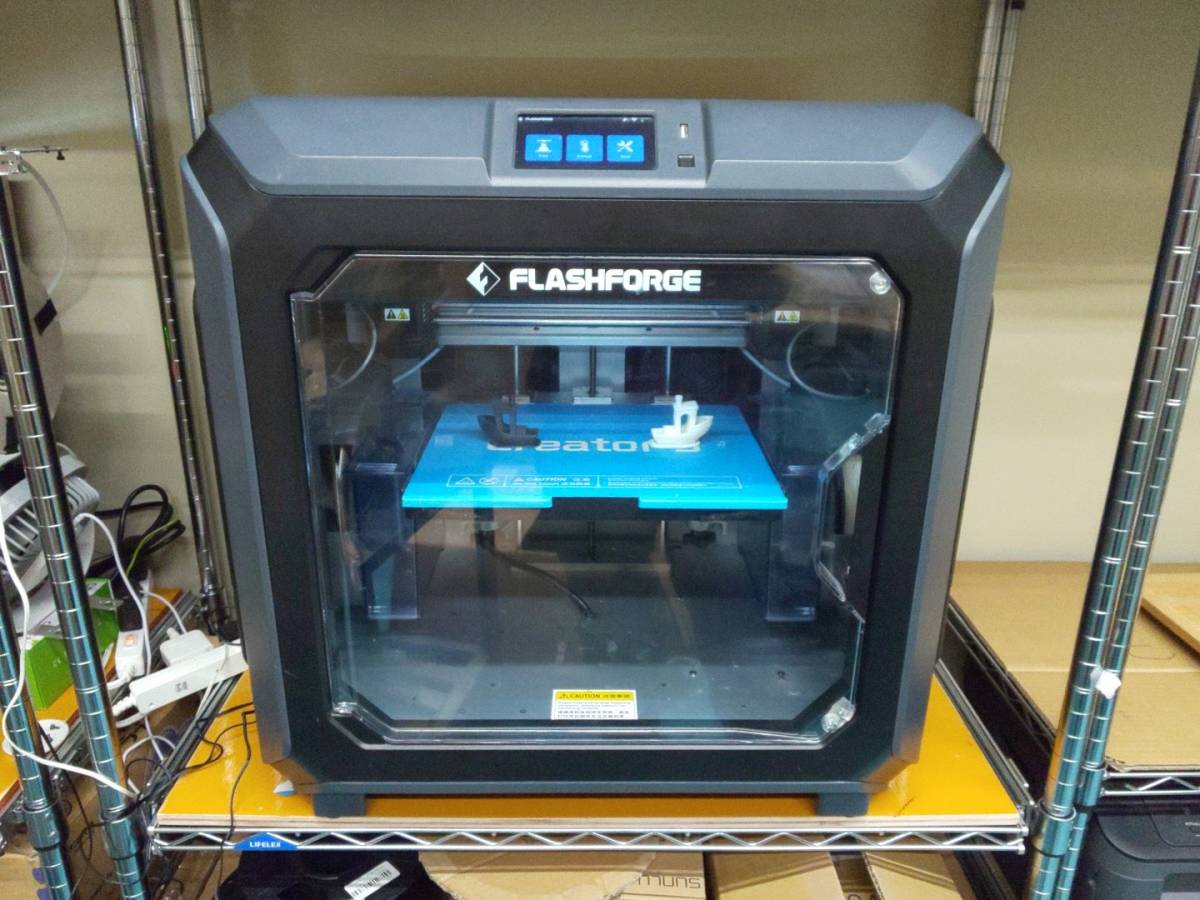 【やや傷や汚れあり】実動品 FLASHFORGE 3Dプリンター Creator3 独立式デュアルヘッド 造形サイズ300x250x200mmの落札情報詳細 - Yahoo!オークション落札 ...
