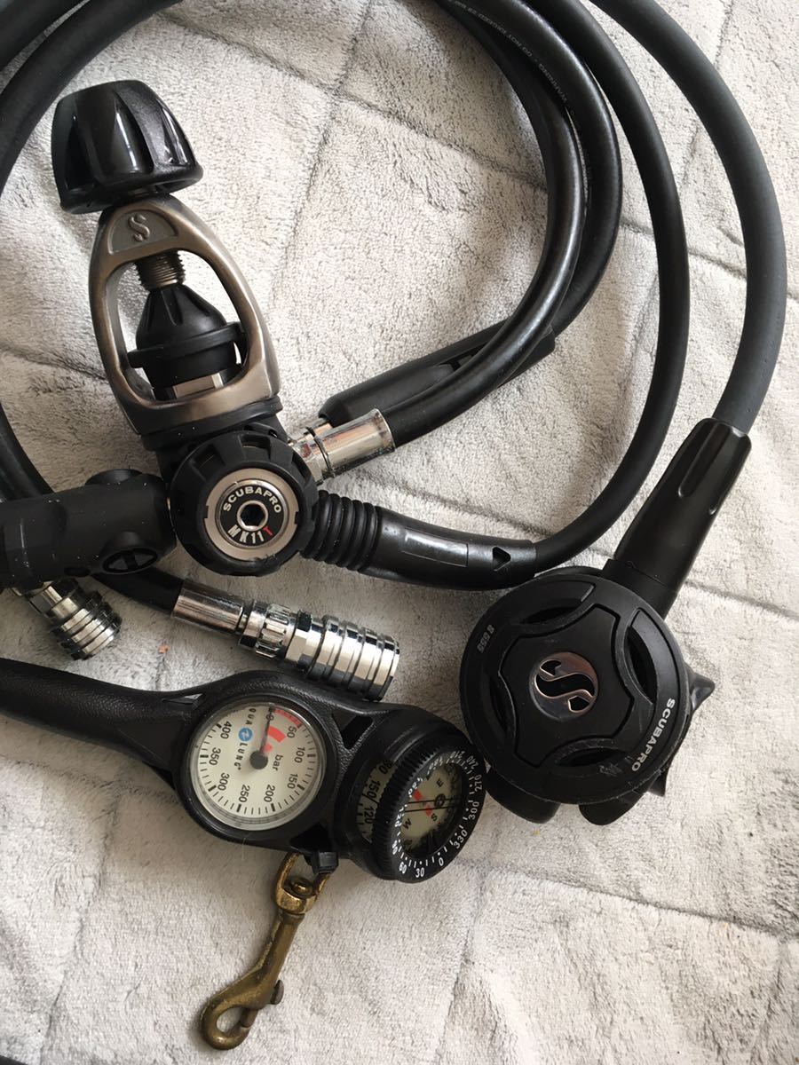 【やや傷や汚れあり】SCUBAPRO MK11 TITANIUM スキューバプロMK11チタニウム レギュレーター スキューバダイビング ...