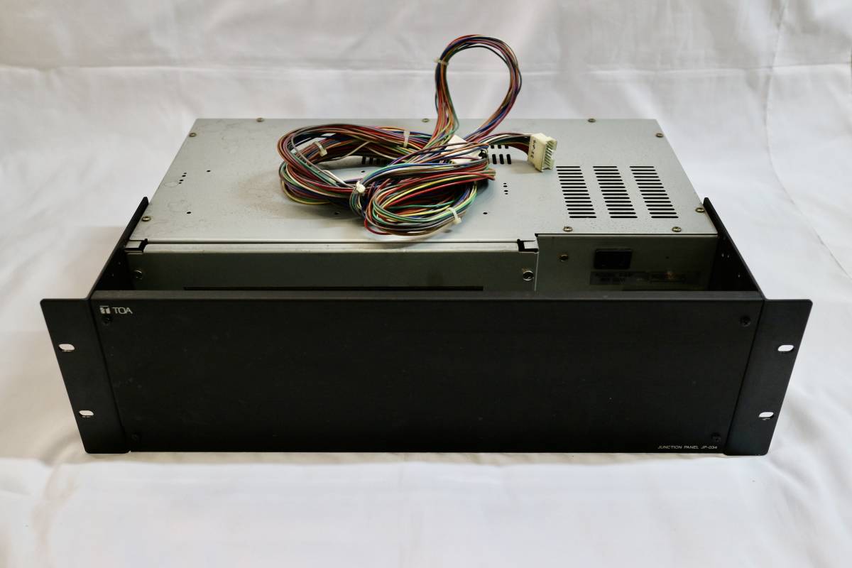放送機材｜ジャンクションパネル｜TOA JP-034｜ G5314 の落札情報詳細| ヤフオク落札価格情報 オークフリー