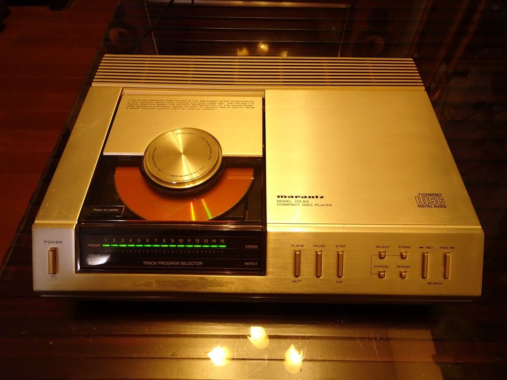 marantz CD-34 ギア・ベルト交換済み マランツ CDプレーヤー CD34 フィリップス CDM-1 PHILIPS の落札情報詳細 ...