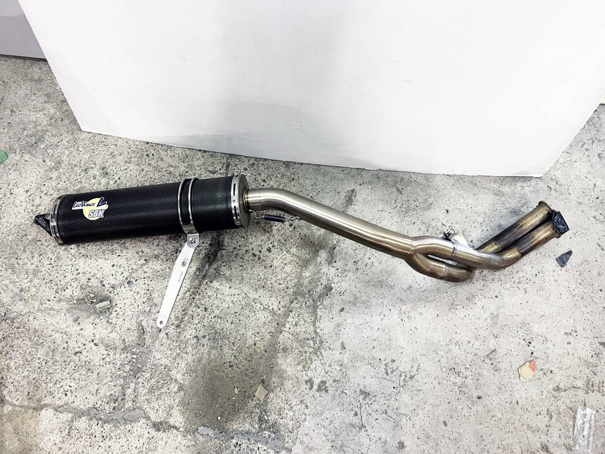 【やや傷や汚れあり】☆★ 中古★レオビンチ LeoVince SBK カーボンタイプ マフラー【LeoVince SBK】R748の落札情報 ...