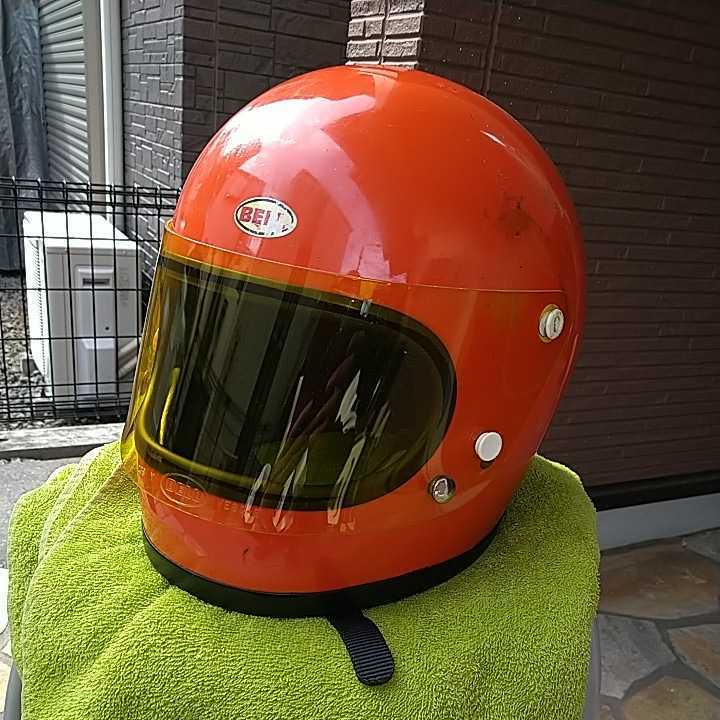 【新品】BELL STAR II アイボリー ベルスター2 限定ヘルメット 新品 L 。山城 立花 コミネ BEET 当時 旧車 カフェ 昭栄 ...