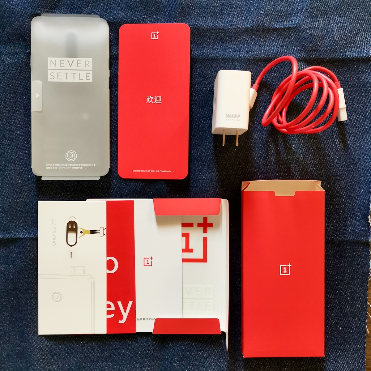 【やや傷や汚れあり】 OnePlus 7 Pro GM1910 Almond (中古品) SD855 RAM8GB ROM256GB ...