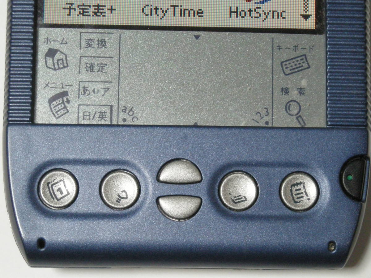 【傷や汚れあり】handspring ハンドスプリング visor prism バイザー・プリズム コバルトブルー palm パーム PDAの ...